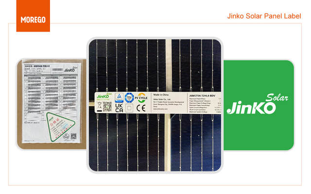 Jinko Solar Tiger Pro Solar Panel P Type 550W 555W 560W - Moregosolar