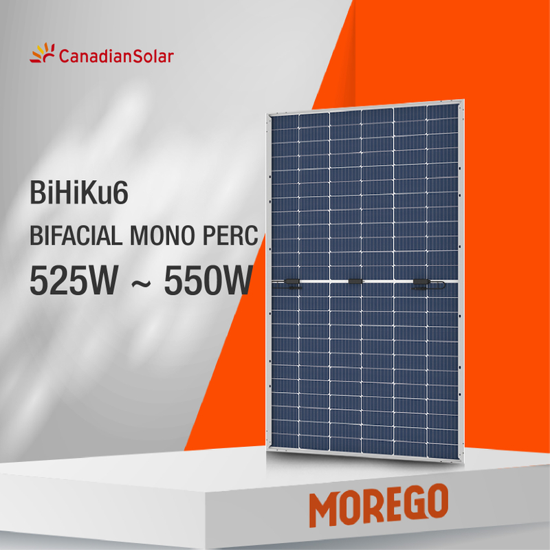Canadian Solar Bifacial Solar Panel 550W 545W 540W 535W 530W Double ...